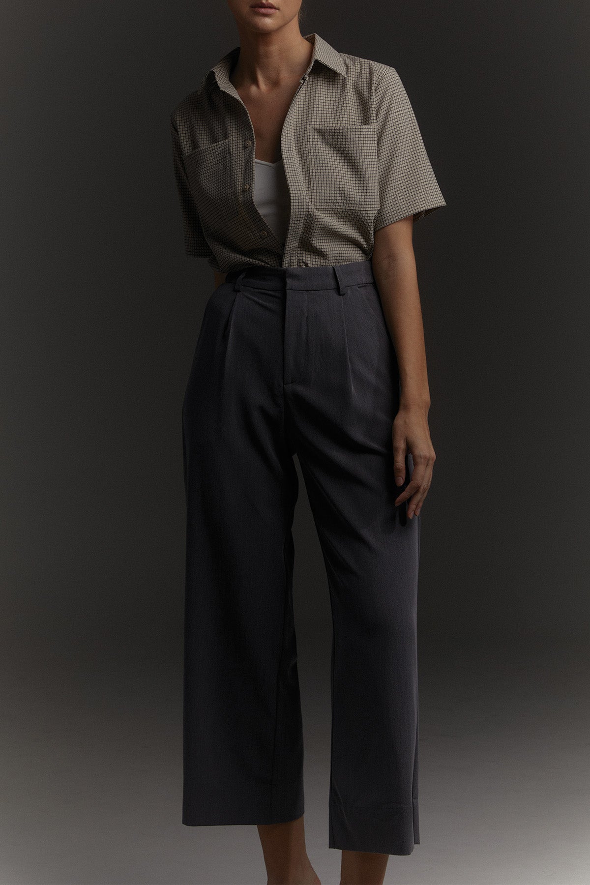 Houston Trousers in Ash Blue – Génue