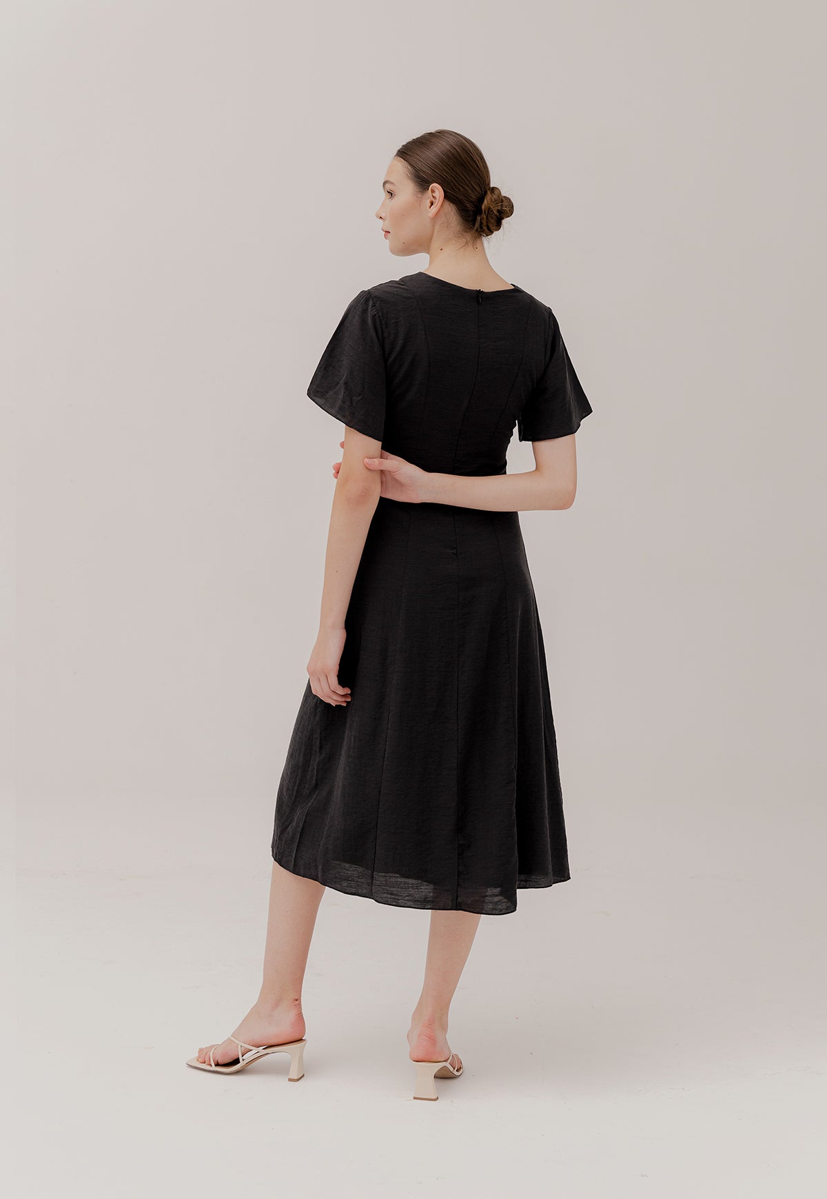 Jenny Long Dress in Black – Génue